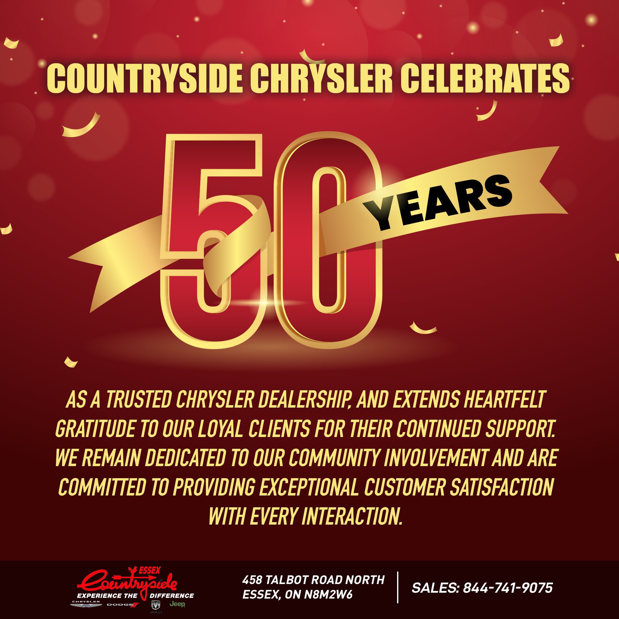 Countryside Chrysler: New & Used Dodge, Jeep Dealer | Windsor, ON.