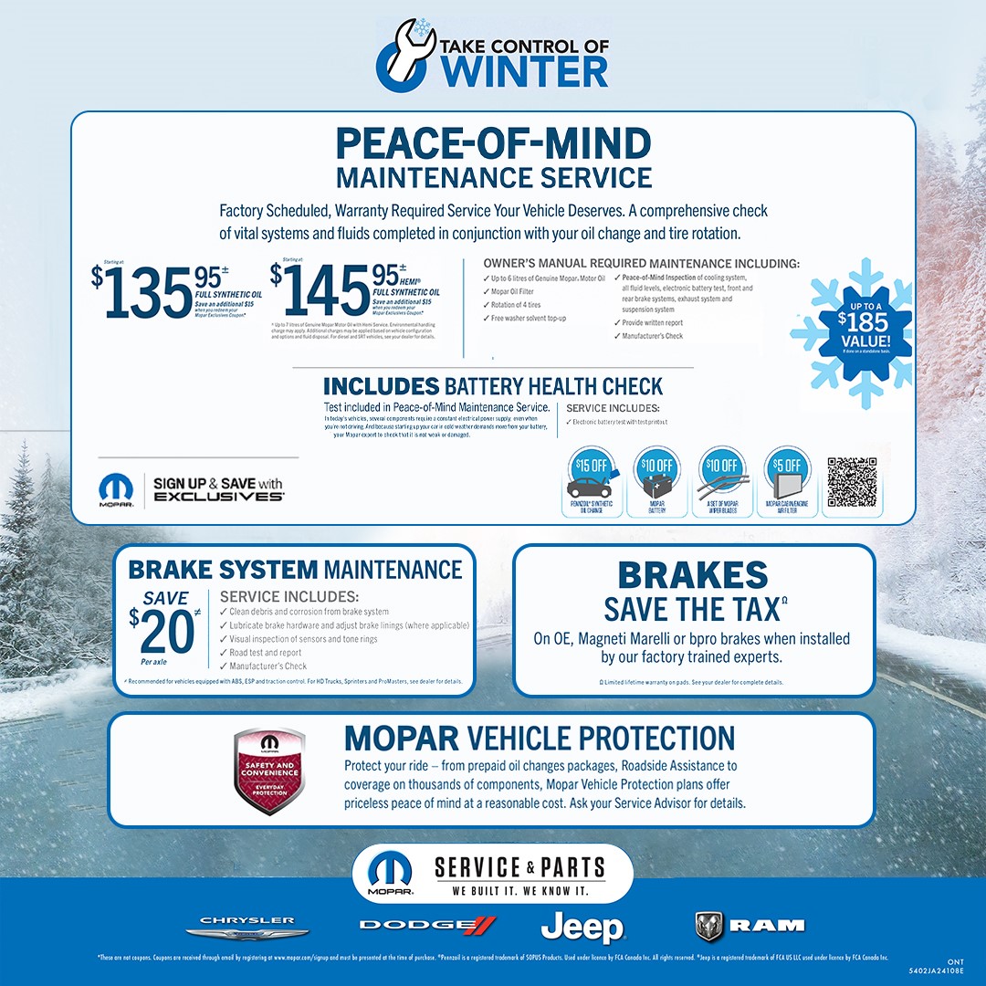 Mopar Offers - Countryside Chrysler Dodge